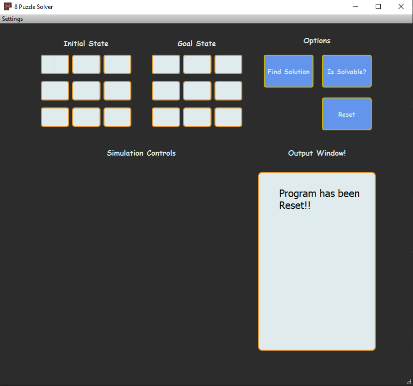 TilePuzzelSolver-App | An 8 Puzzle Solver using brute force search ...
